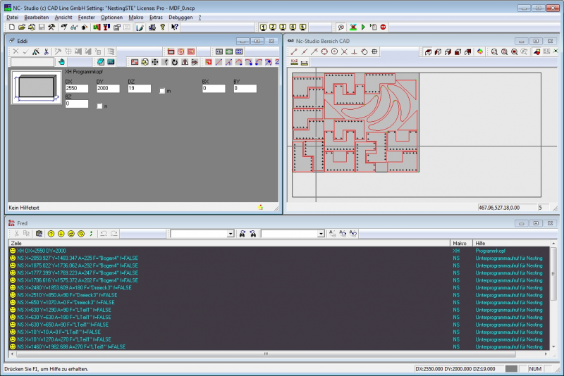 Nesting-Studio - CAD Line