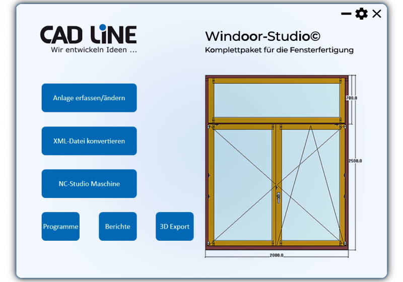 Software Holzbearbeitung Nesting PPS CAD CAM - CAD Line